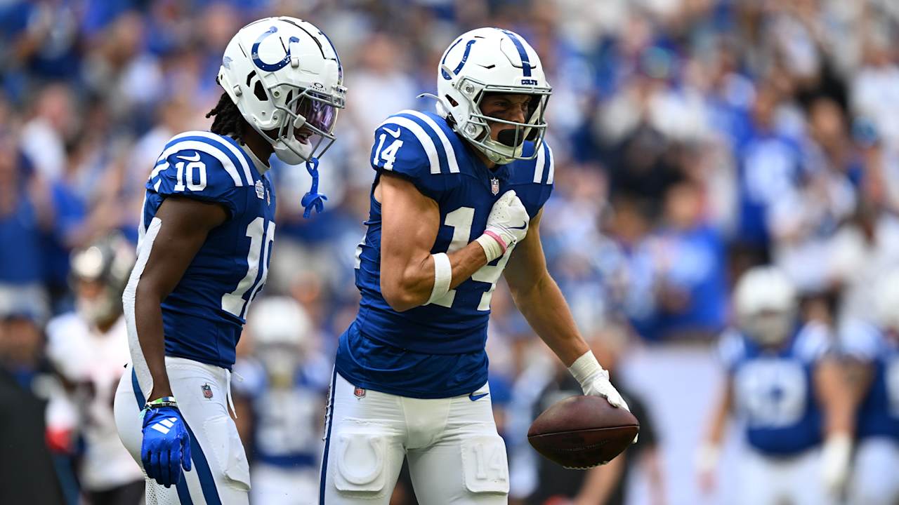 Colts WR Alec Pierce soars into 2024 with career game vs. Texans