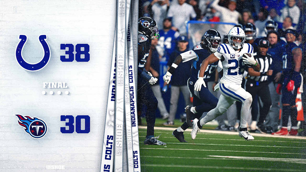 Colts run game flourishes in win over Titans