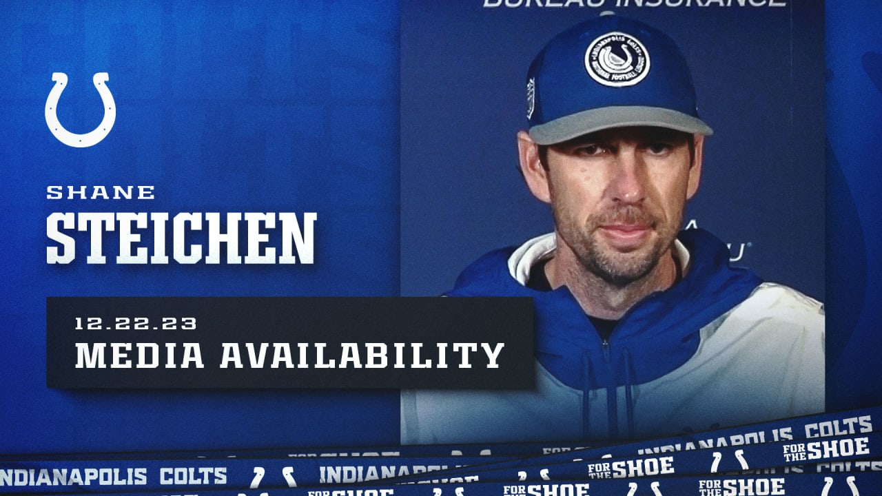 Week 16 Final Update: Shane Steichen, Colts at Falcons