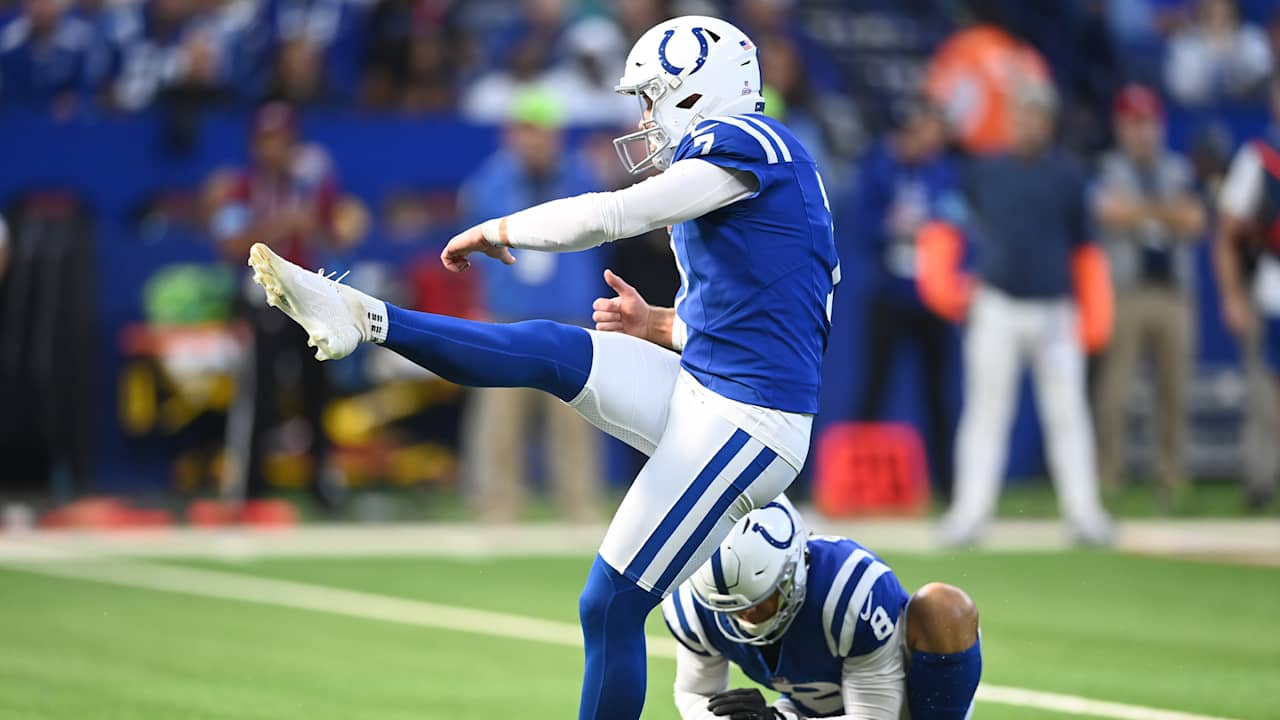 HIGHLIGHT: Matt Gay's 38-yard FG gives Colts 16-10 fourth quarter lead