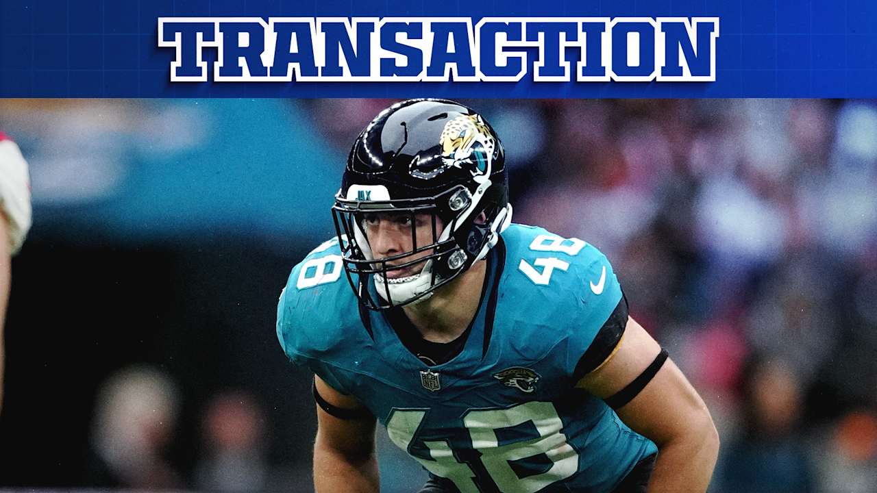 Colts claim LB Chad Muma off waivers from Jacksonville Jaguars, waive ...