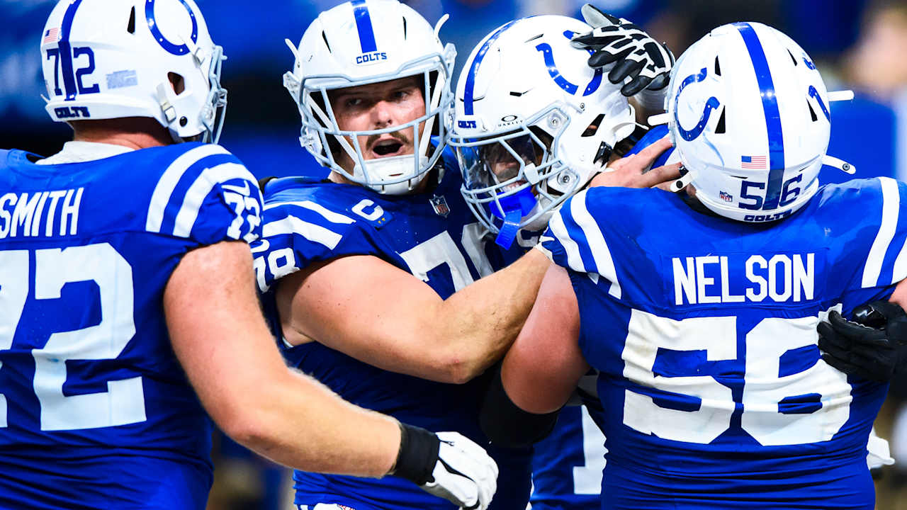 How Jonathan Taylor, Colts' offensive line are combining for a patient ...