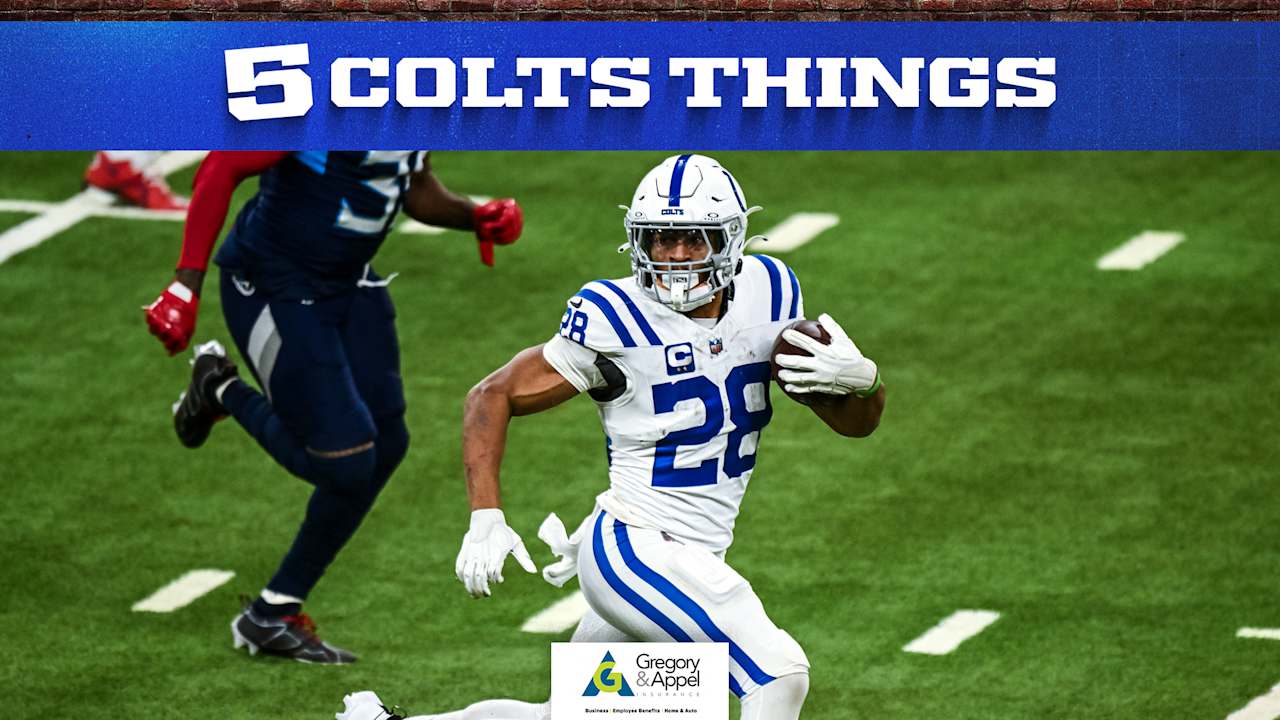 5 Colts Things: Inside Jonathan Taylor's 2 long touchdowns, Anthony ...