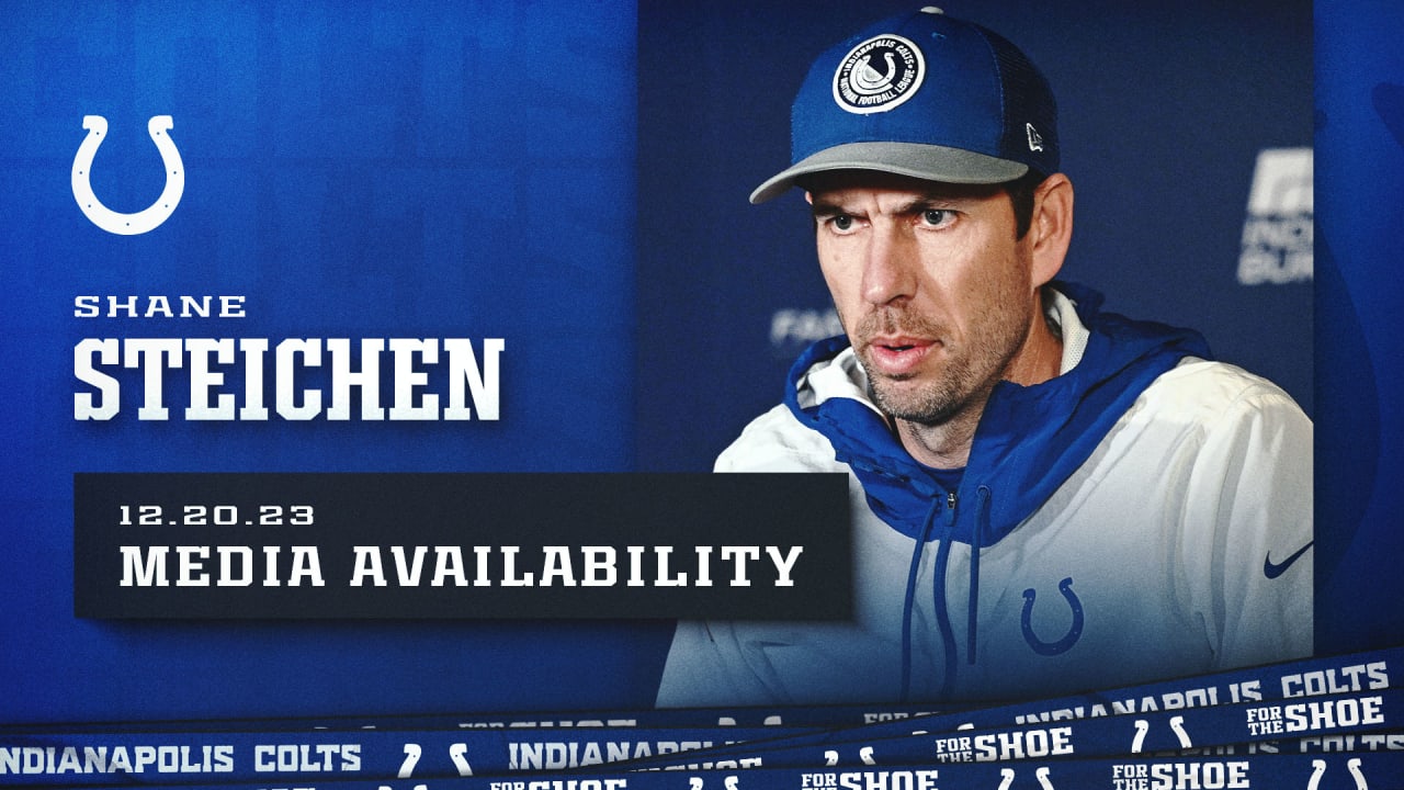 Shane Steichen: Mid-week update, Colts at Falcons