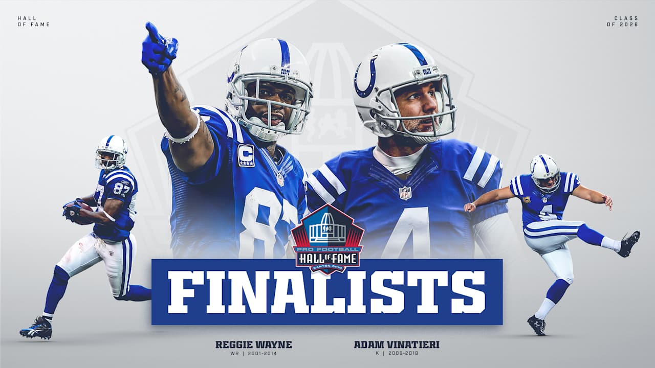 Colts greats Adam Vinatieri, Reggie Wayne among 15 finalists for Pro ...