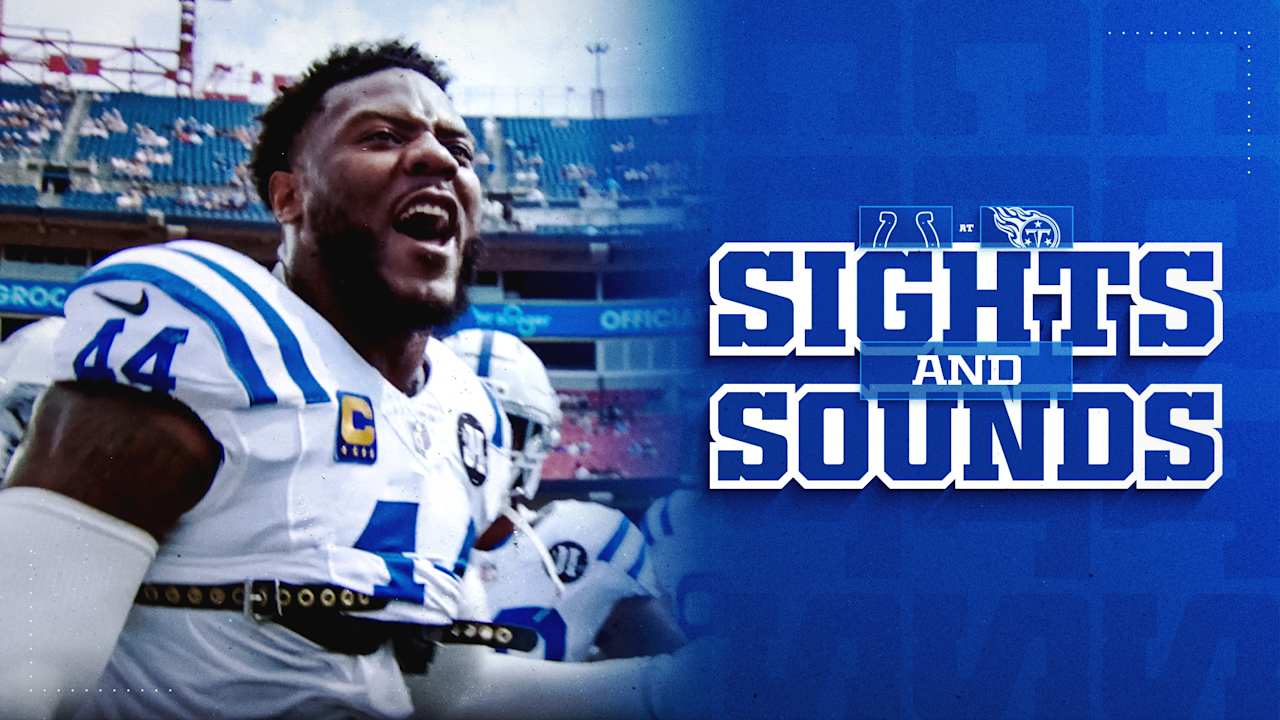 Sights and Sounds from the Colts' Week 3 win in Tennessee