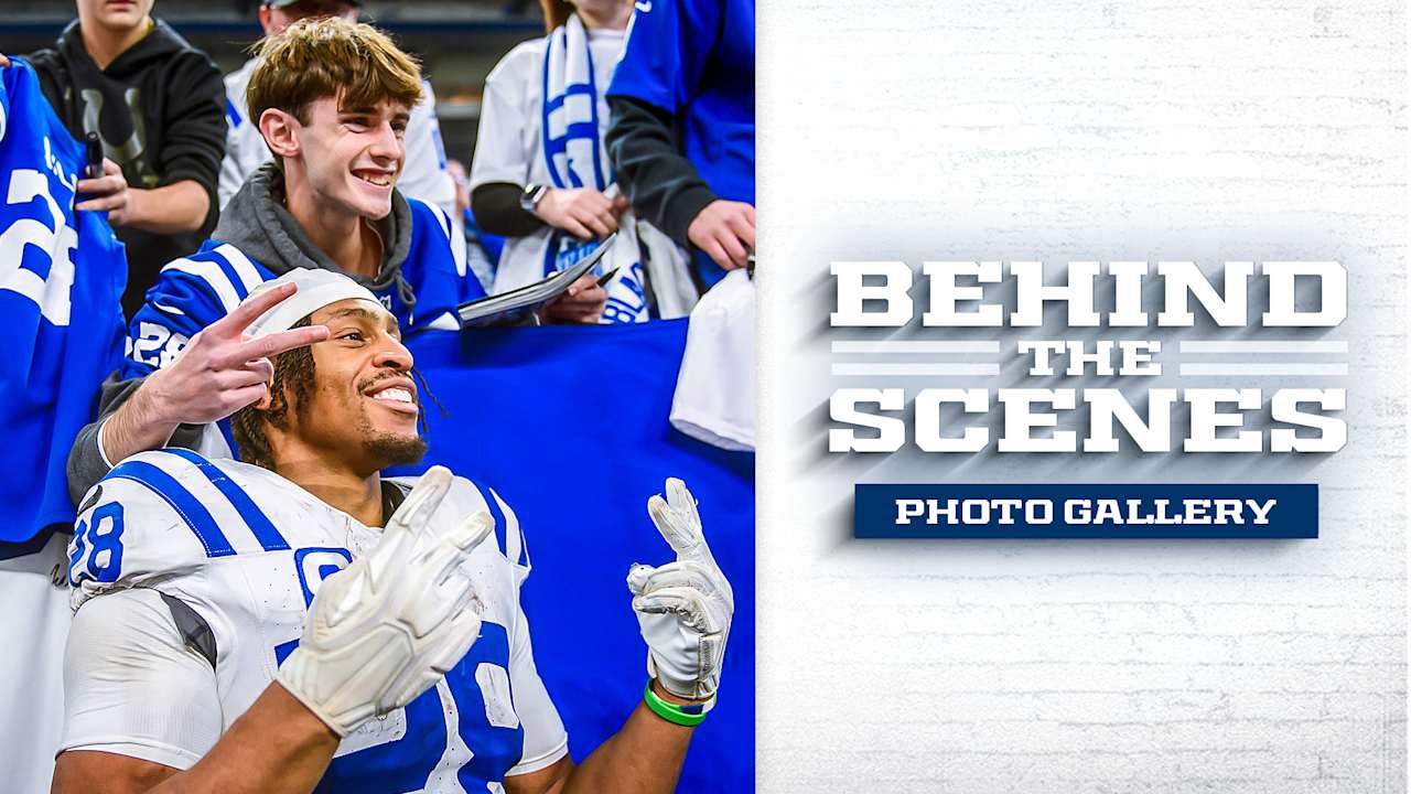 Behind the Scenes: Colts vs. Titans, week 16