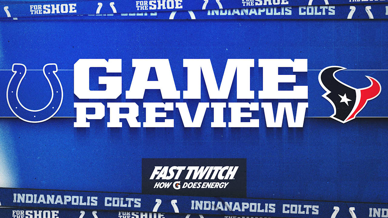 Colts at Texans: Together | Week 8 Game Preview