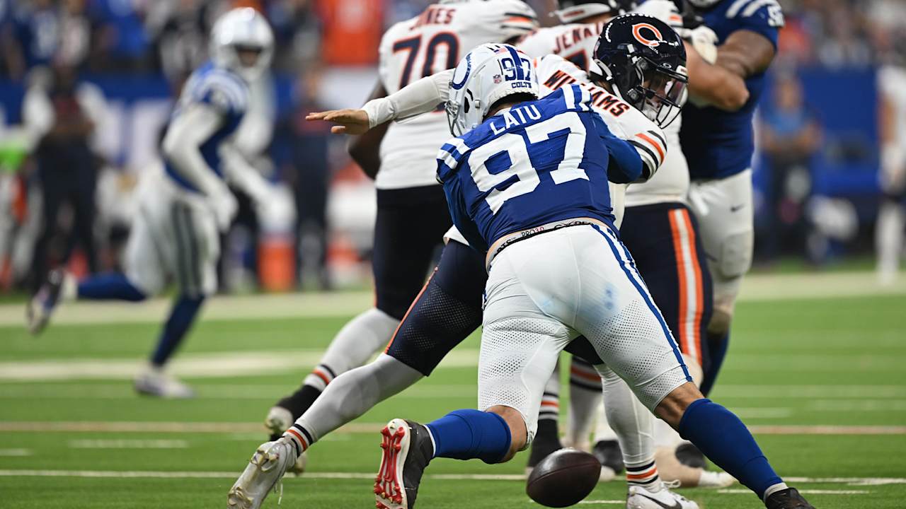 Laiatu Latu's first career NFL sack confirms what he's always known ...