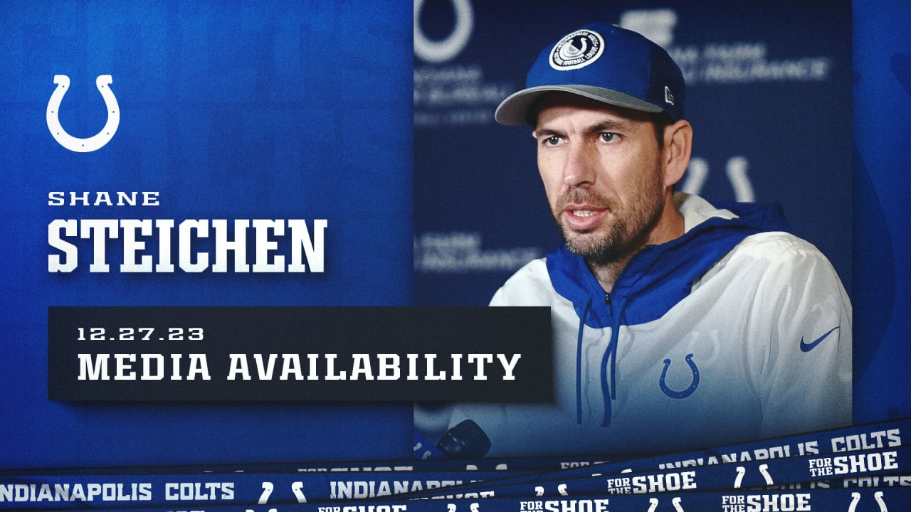 Shane Steichen: Mid-week update, Colts vs. Raiders