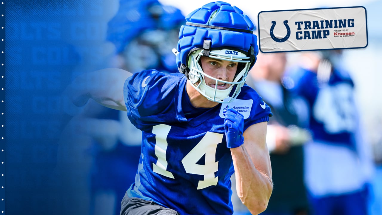 Alec Pierce embracing competition ahead of Year 3 with Colts
