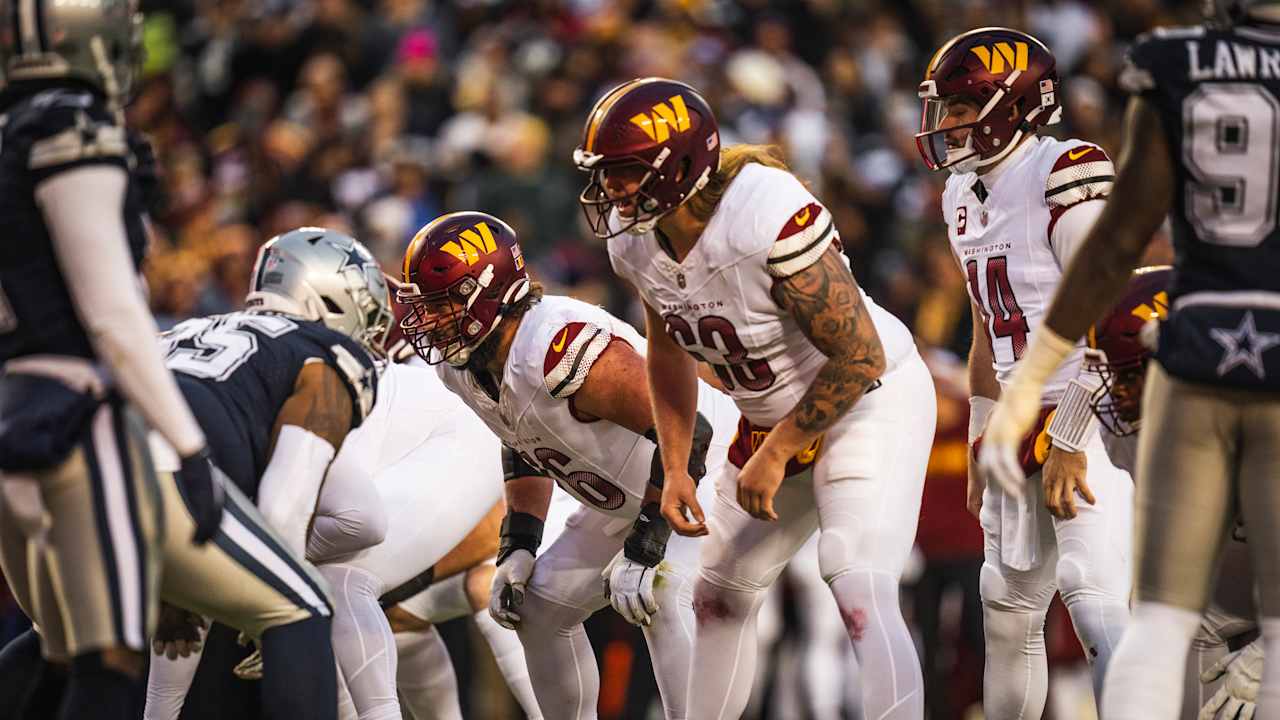 Commanders 2023 season review | Offensive line