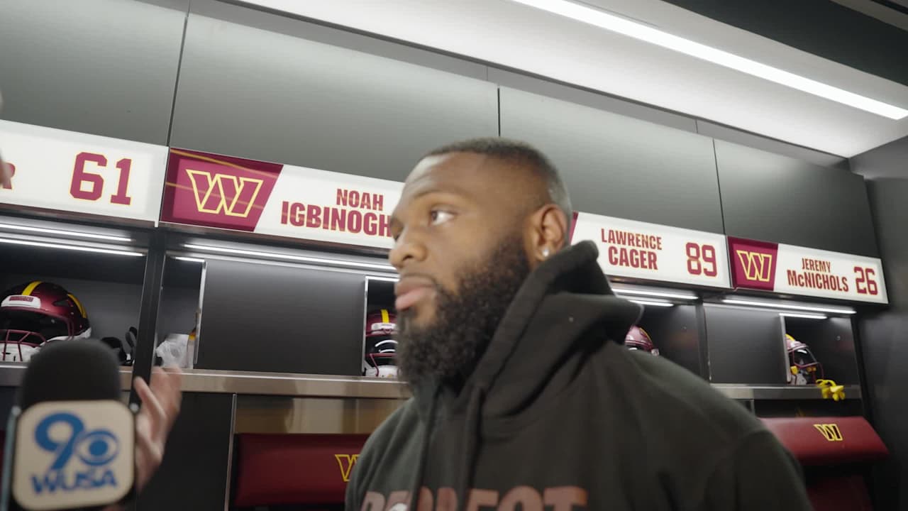 Inside the locker room | CB Noah Igbinoghene