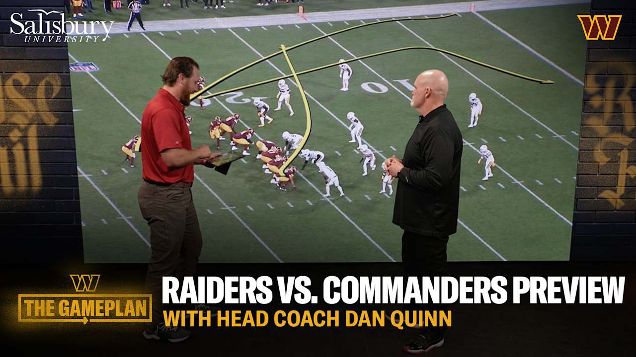HC Dan Quinn previews Raiders vs. Commanders