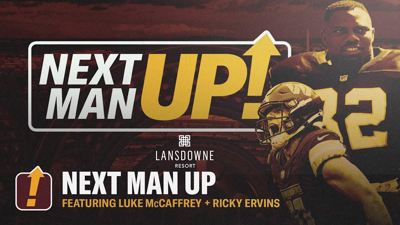 Next Man Up | Luke McCaffrey on Year 2, First TD & Falcons Game + Ricky ...