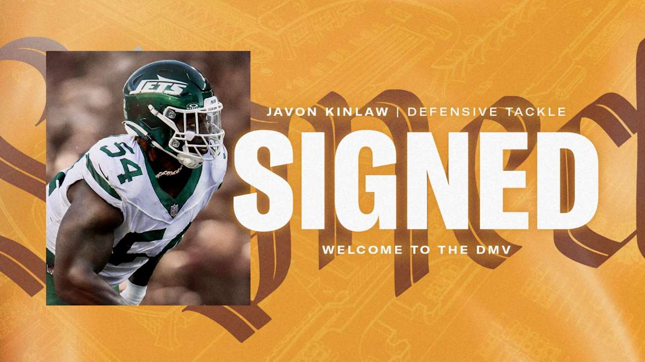 Commanders sign DT Javon Kinlaw