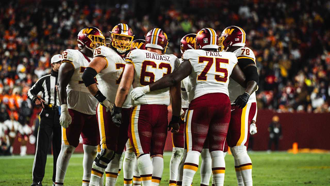 Commanders O-Line provide bright spot with strong performance vs ...