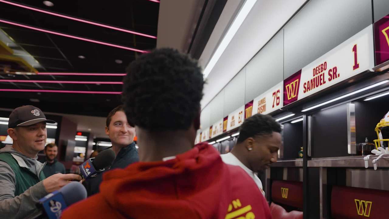Inside the locker room | CB Mike Sainristil