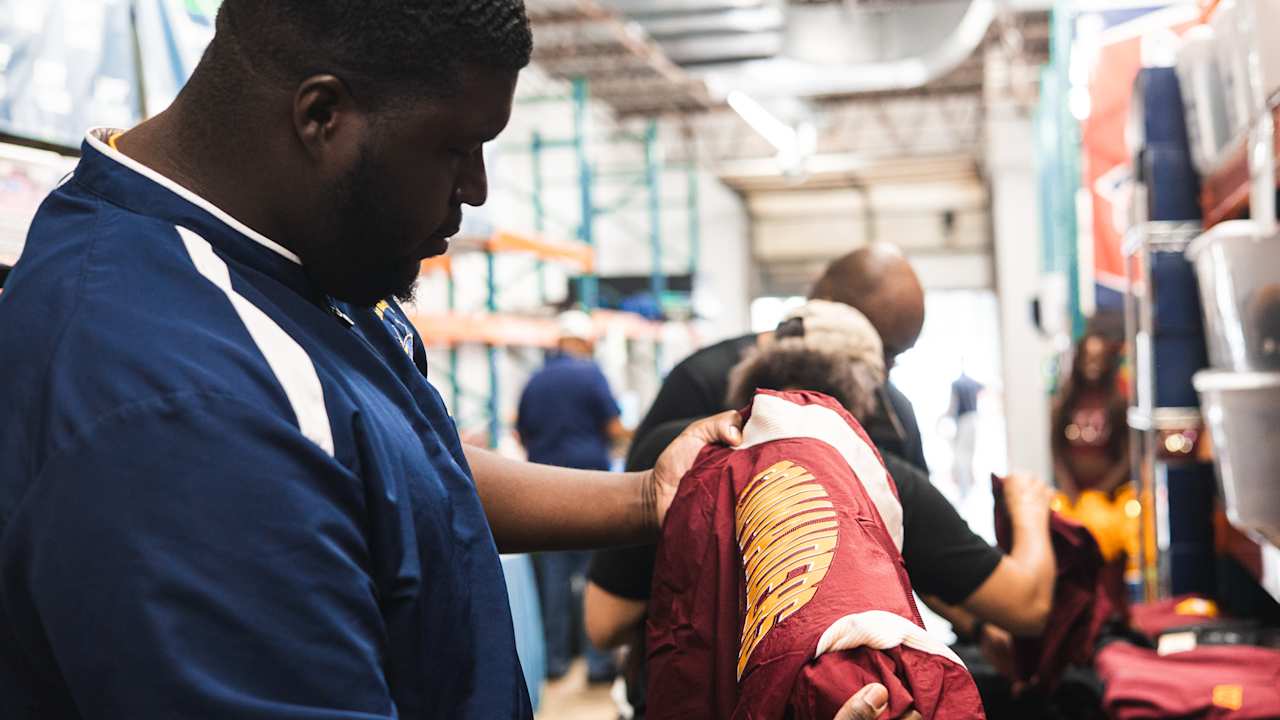 PHOTOS | Youth Football Distribution Day with Leveling the Playing Field