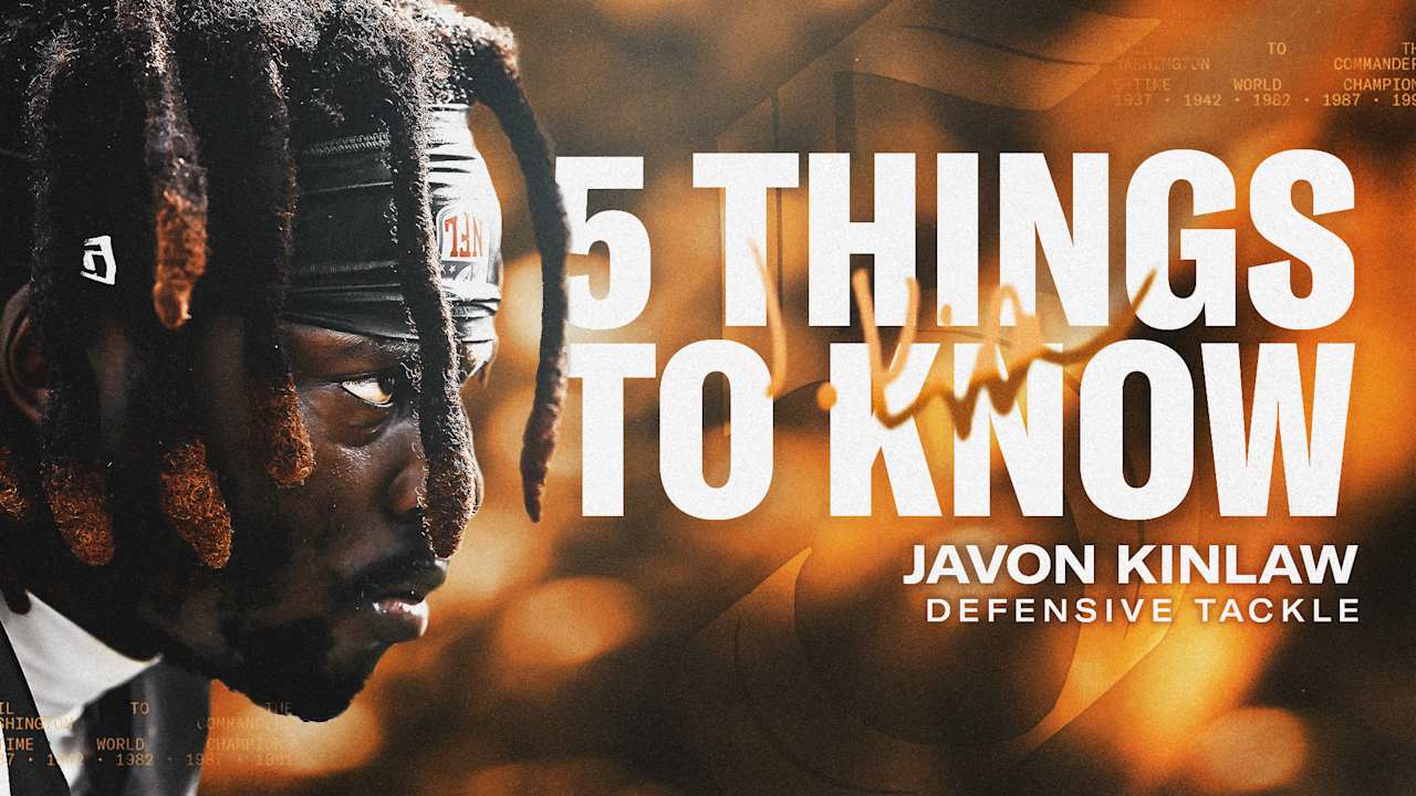 Five things to know about DT Javon Kinlaw