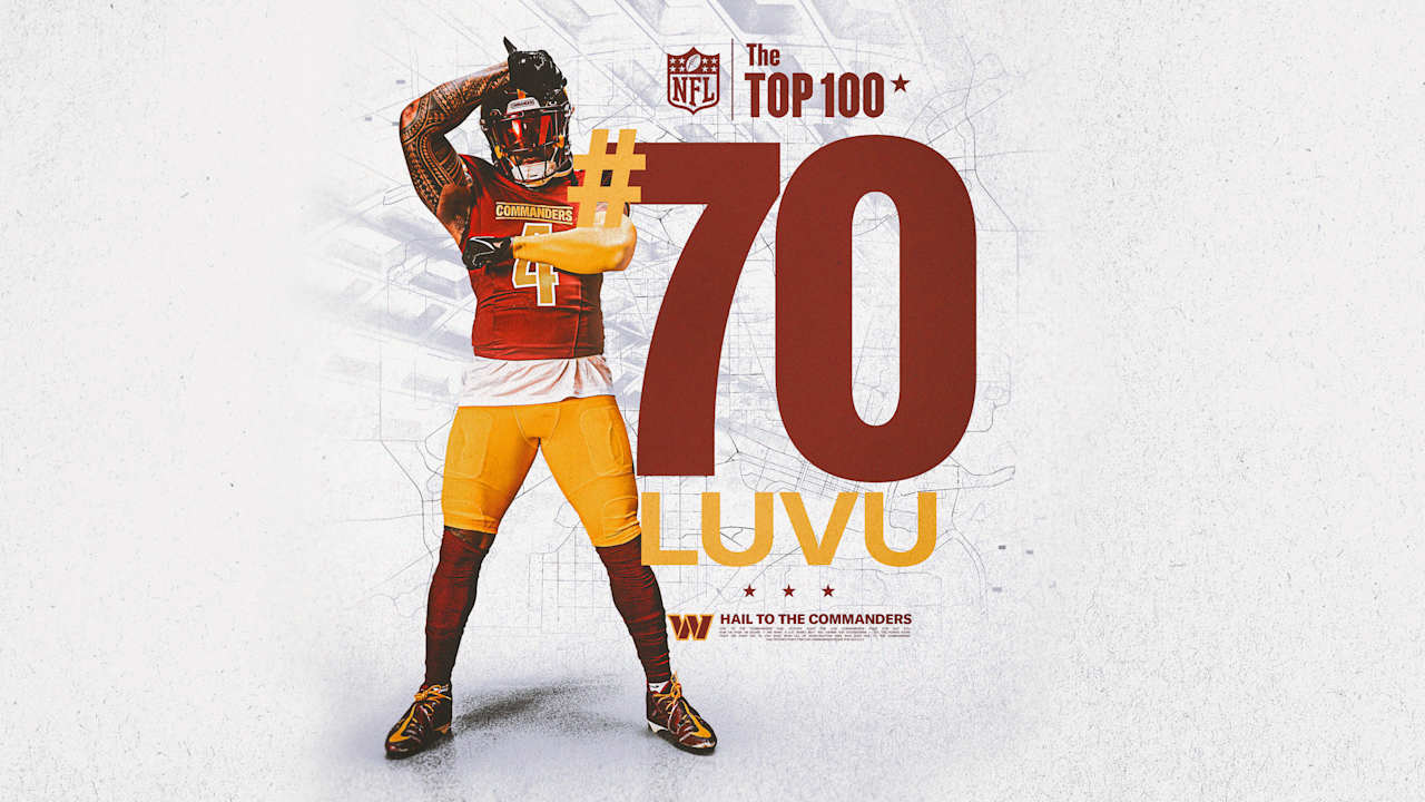 Frankie Luvu ranked No. 70 on NFL's Top 100 list