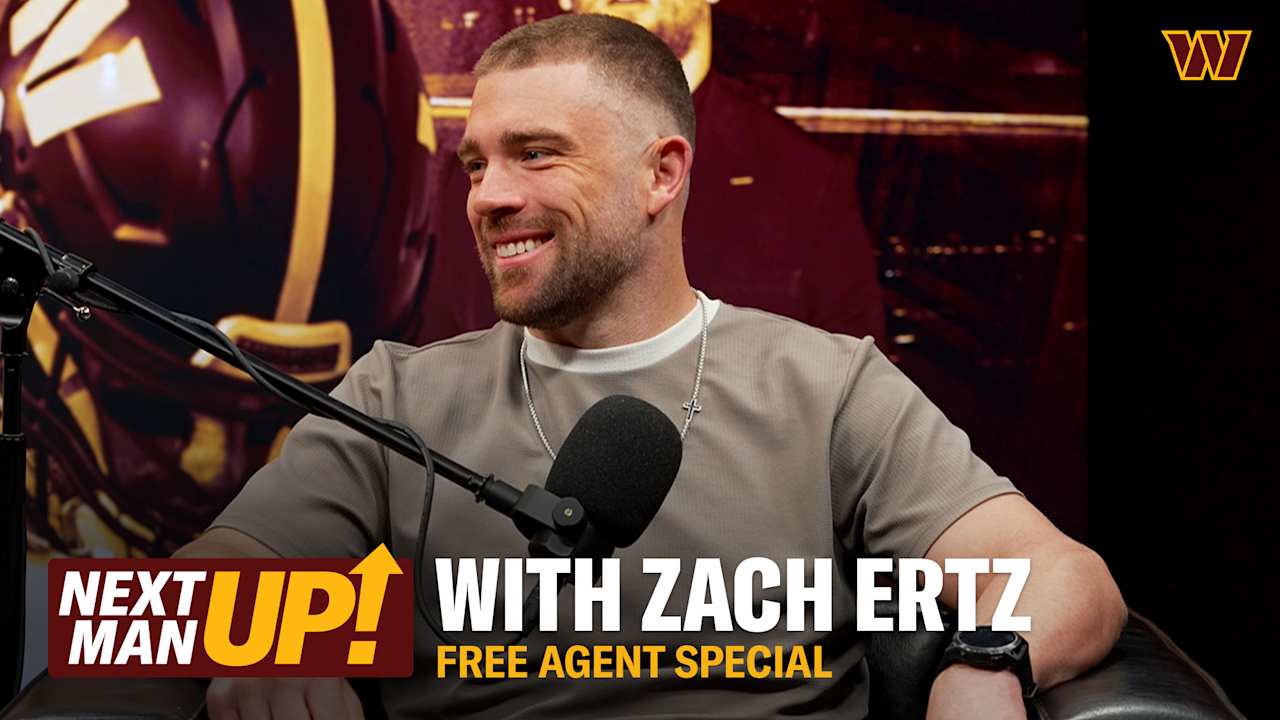 Zach Ertz Running It Back | Next Man Up | NFL Free Agency | Washington ...