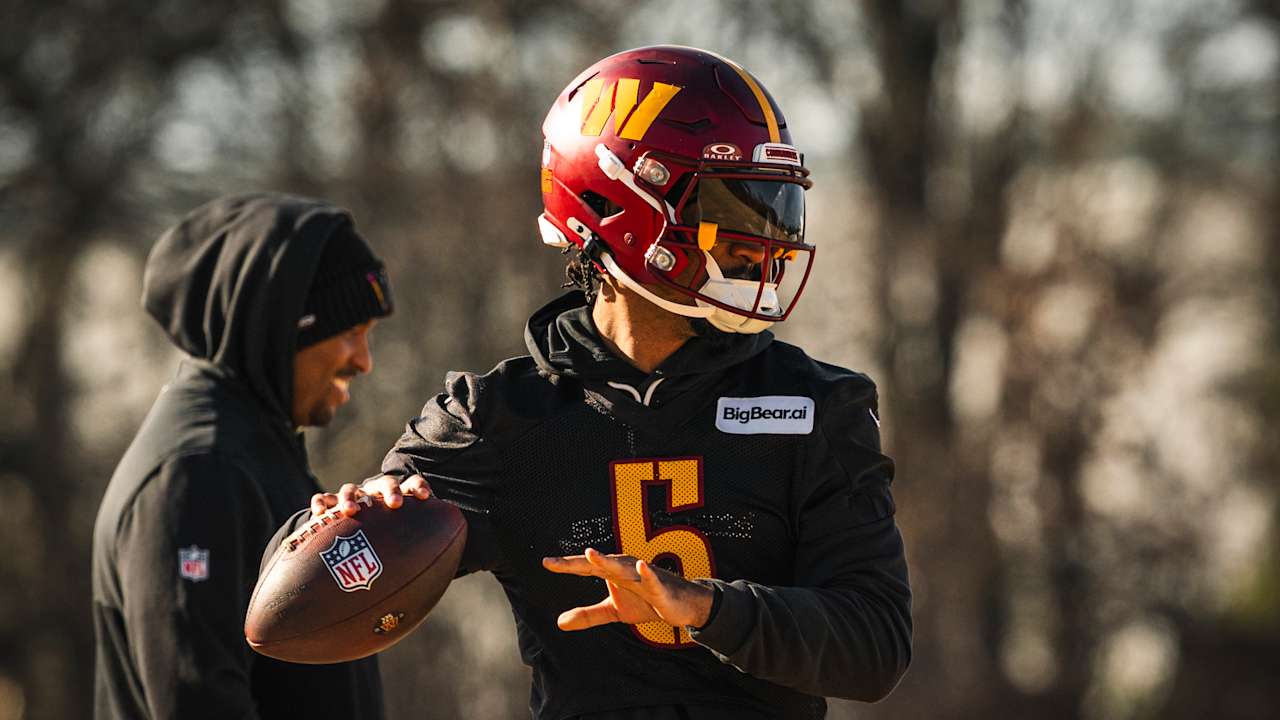 Jayden Daniels to sit remaining 3 games of Commanders' season