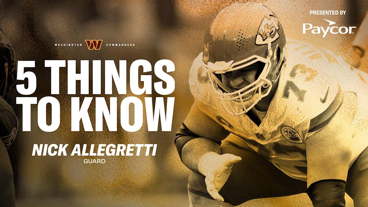Five things to know about Nick Allegretti