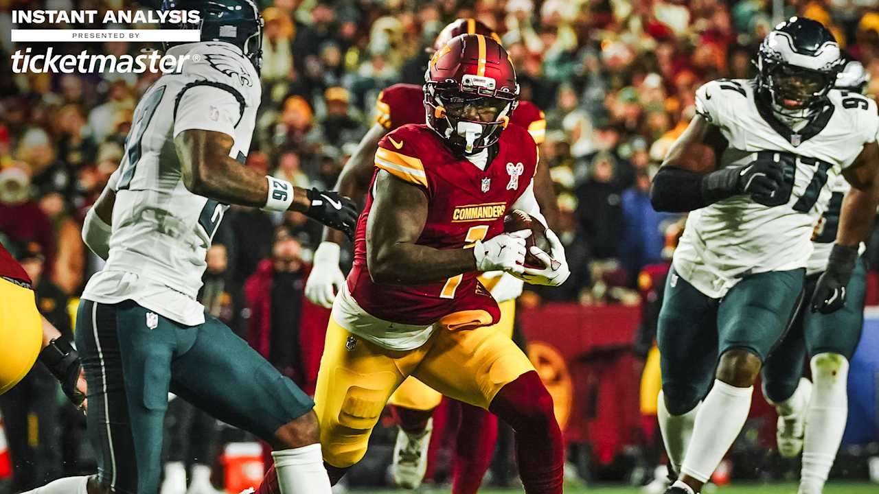 Commanders fall in 29-18 loss to Eagles