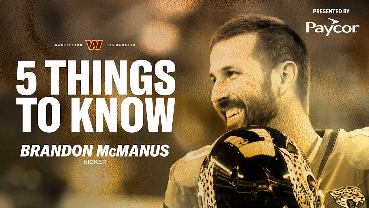 Five things to know about Brandon McManus