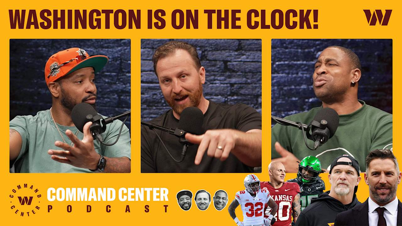 The Washington Commanders Select..? | 2025 NFL Draft Preview | Commander Center Podcast ...