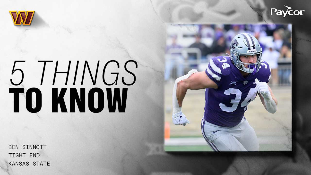 Five things to know about Ben Sinnott