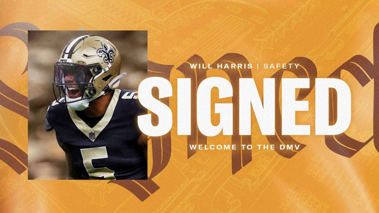 Commanders sign S Will Harris