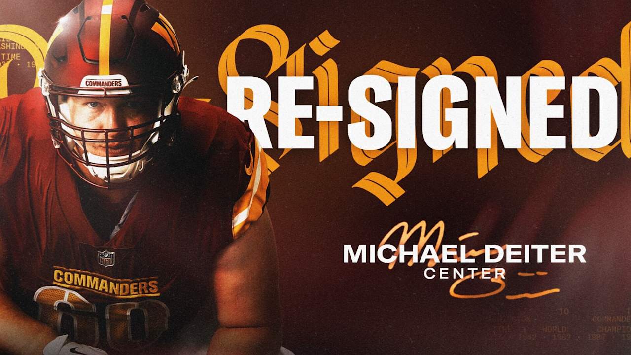Commanders re-sign C Michael Deiter