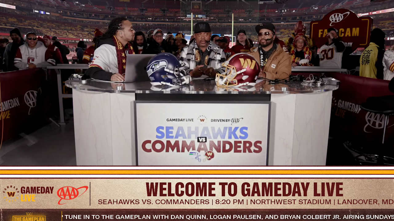 Gameday LIVE | Commanders vs. Seahawks
