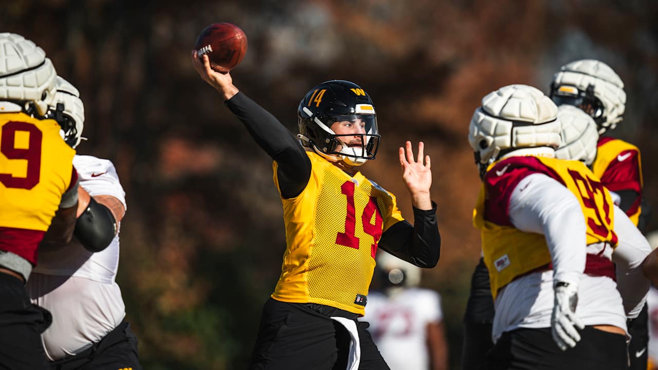 Practice notes | Commanders looking forward to testing improved offense ...