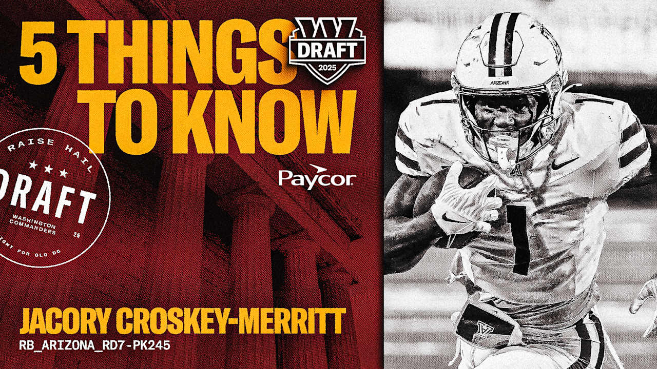 5 things to know about Jacory Croskey-Merritt