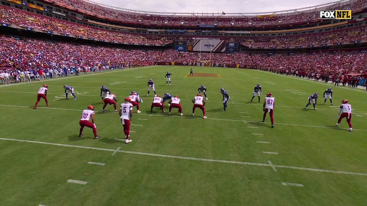 Commanders' best plays vs. Giants Week 1