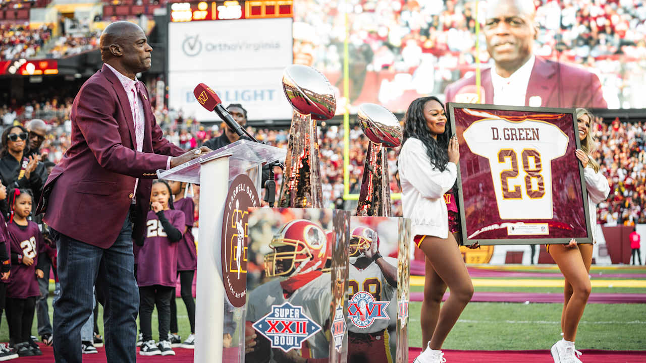 Darrell Green Jersey Retirement Ceremony