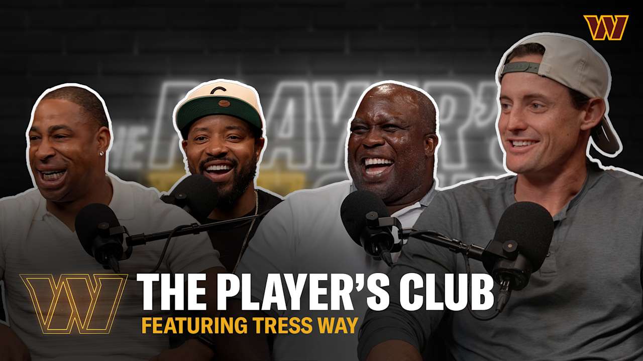 Commanders' Tress Way: "whole new level of gratitude getting to do it ...