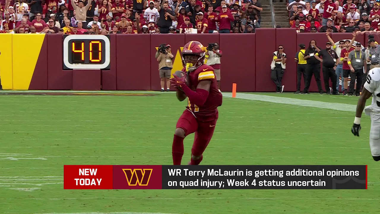 Terry McLaurin injury update 'The Insiders'