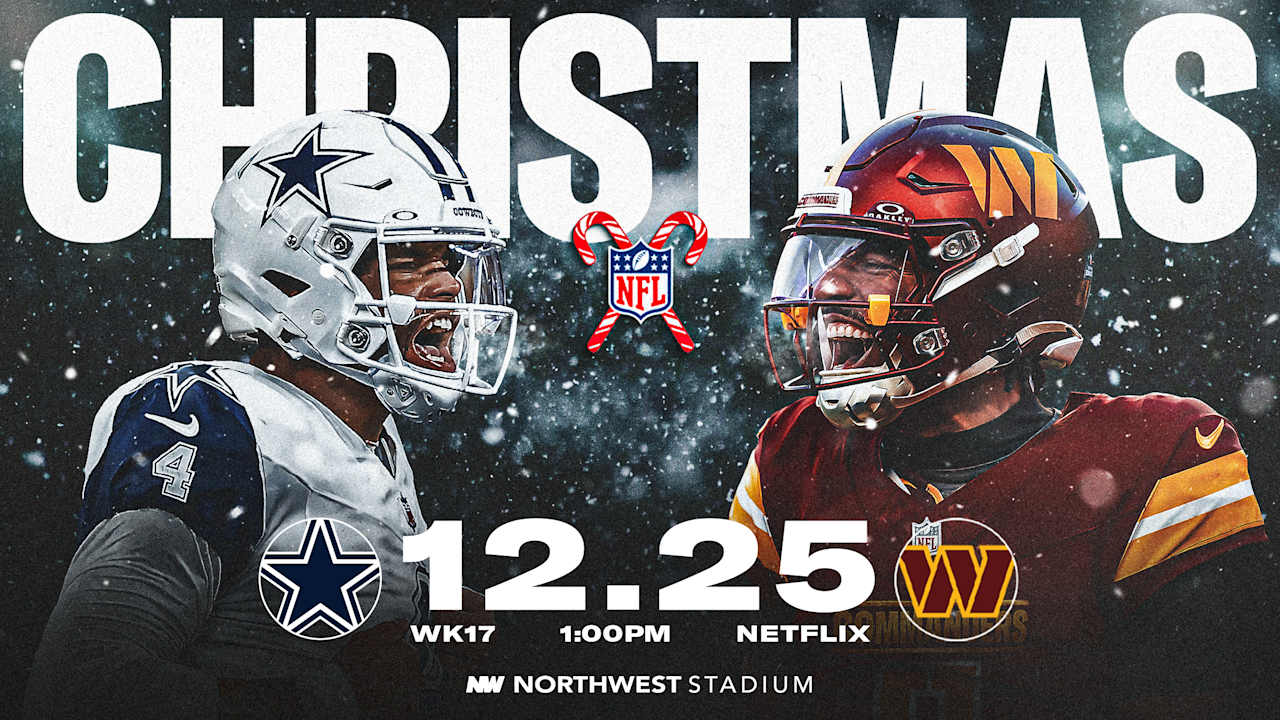 Commanders to host Cowboys in Christmas showdown on Netflix