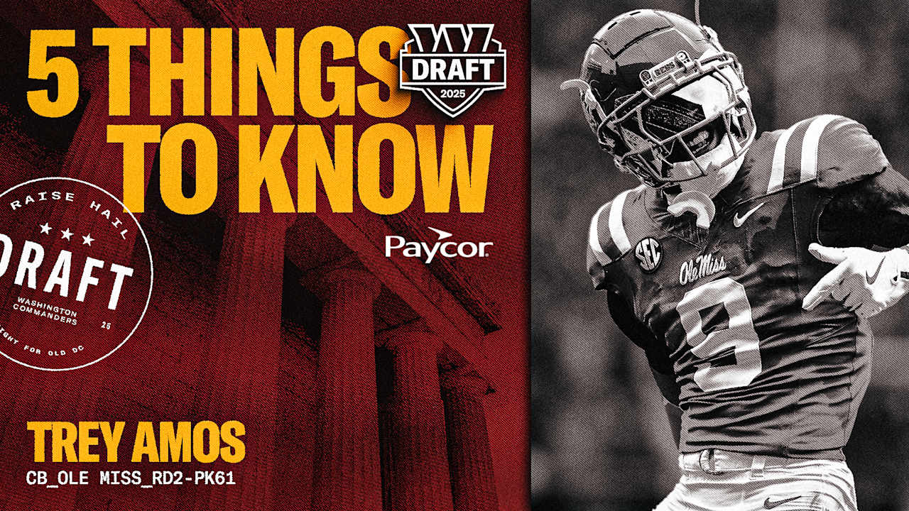 5 things to know about Trey Amos