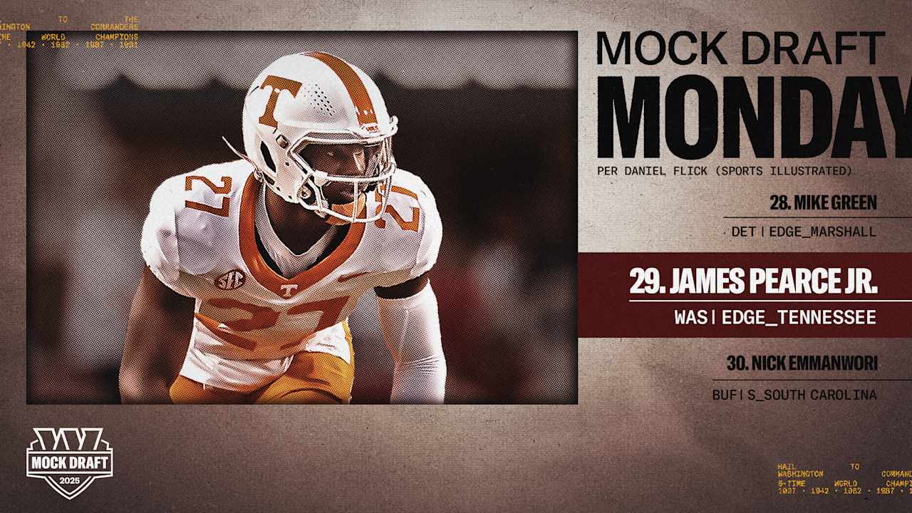 Mock Draft Monday | James Pearce Jr. could have tools to elevate ...