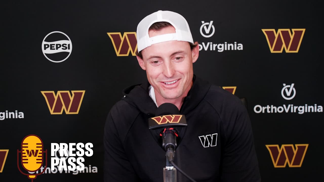 P Tress Way | March 20, 2024 | Press Pass | Washington Commanders | NFL