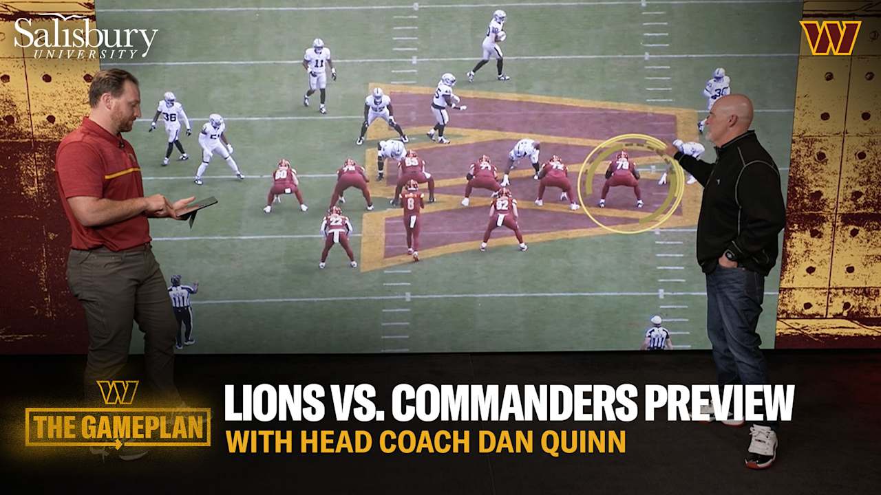 HC Dan Quinn Previews Detroit Lions vs. Washington Commanders