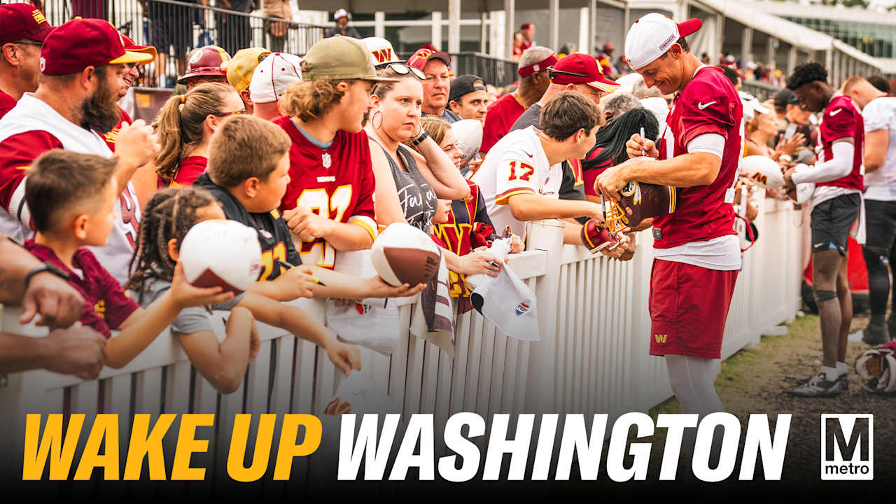 Wake Up Washington | Fans love new energy at Commanders practice