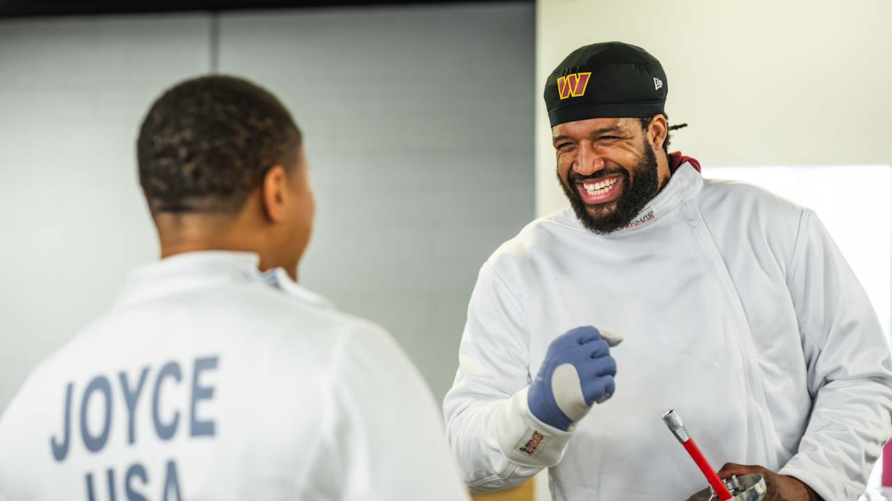 PHOTOS | Deatrich Wise enjoys learning and dueling at Elite Fencing Academy