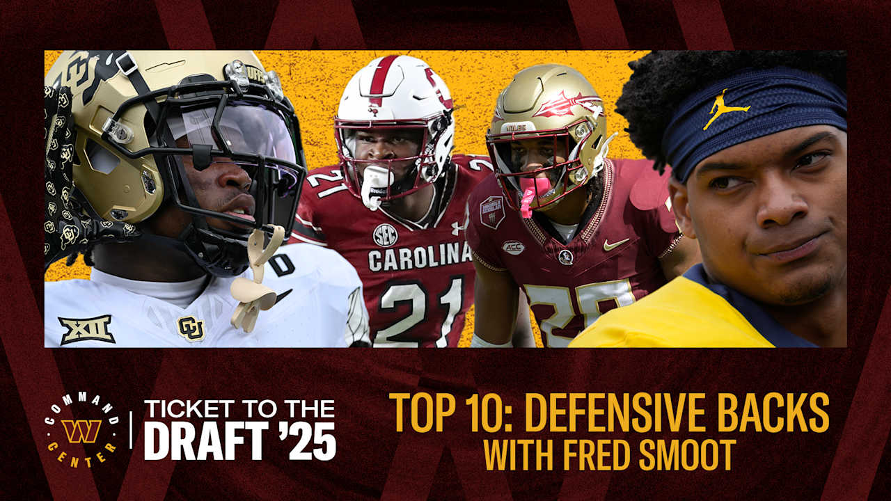 The GREAT Travis Hunter Debate! Fred Smoot's Top 10 DBs | Ticket to the ...