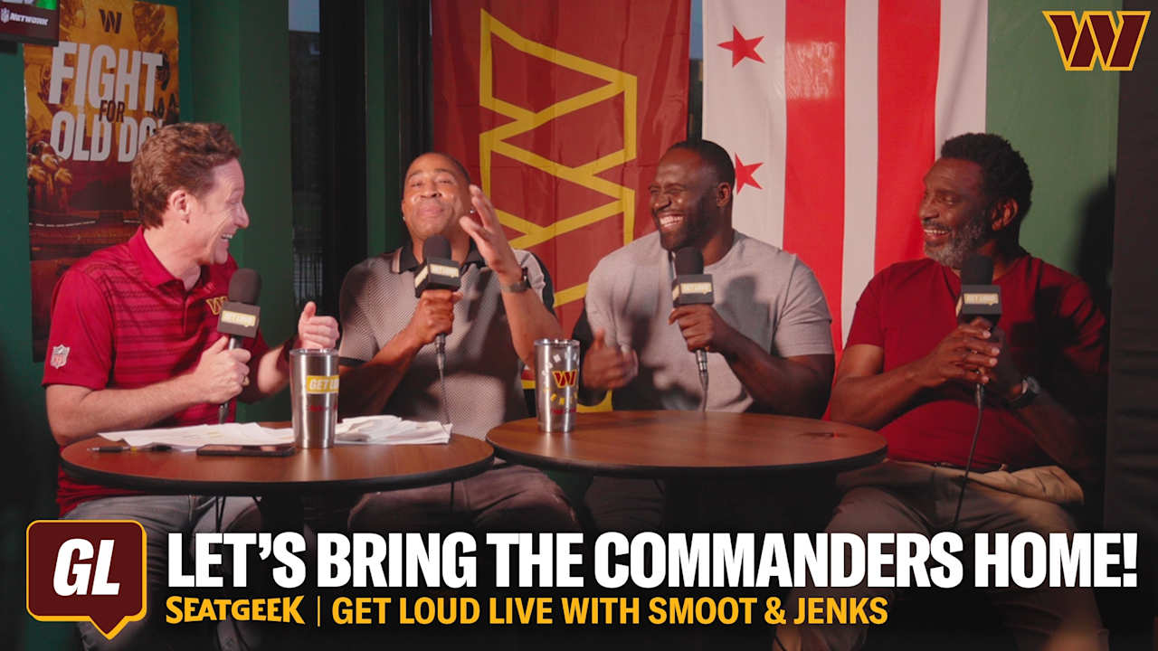 Let's bring the Commanders home! Get Loud Live with Doug Williams, Mark ...